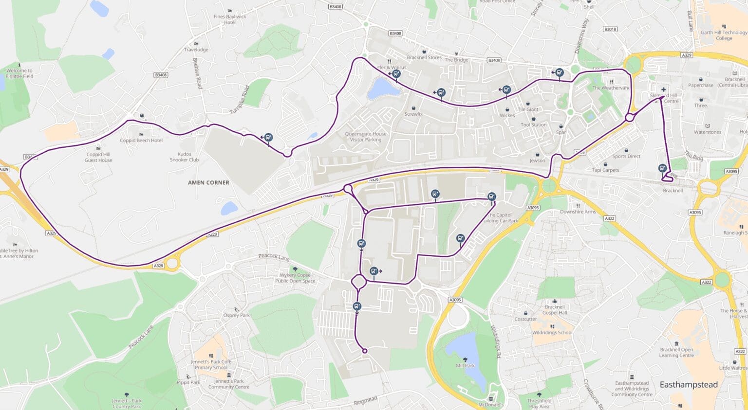 Shuttle Bus - Bracknell BID